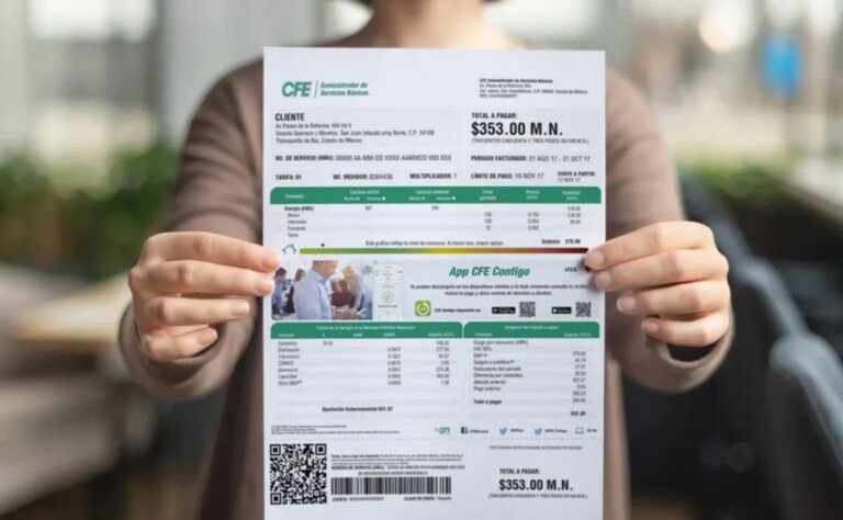 Así puedes consultar y descargar tu recibo de luz de CFE en PDF